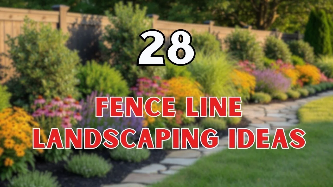 28 Fence Line Landscaping Ideas to Transform Your Borders