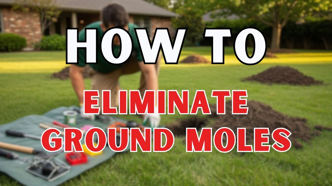 How to Eliminate Ground Moles: Protecting Your Landscape from ...