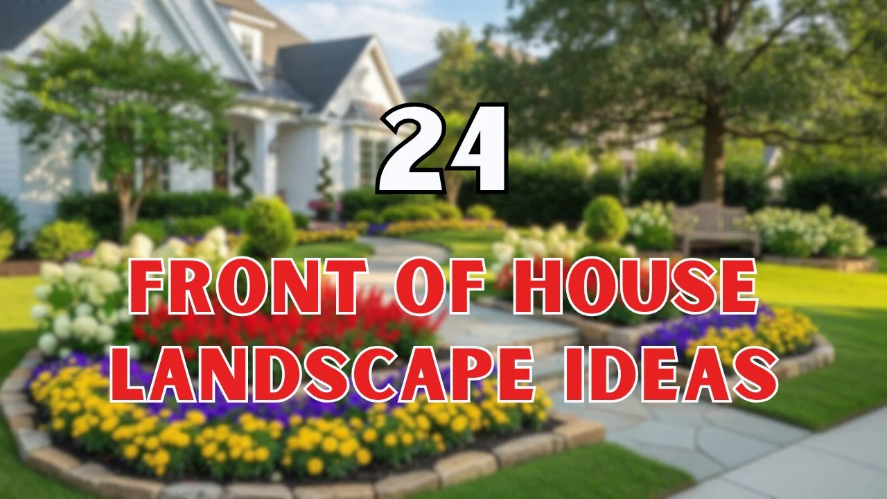 24 Front of House Landscape Ideas to Boost Your Curb Appeal
