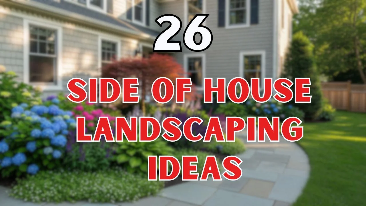 Side of House Landscaping: 26 Creative Ideas to Transform Every Narrow ...